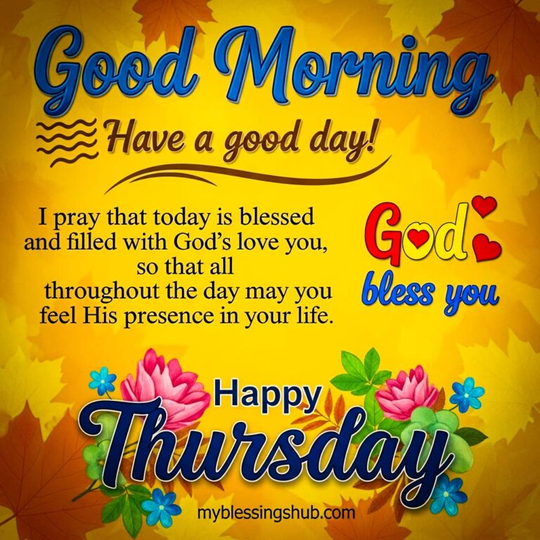 100+ Thursday Blessings Images to Brighten Your Day