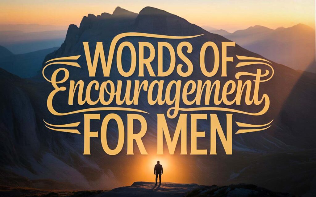 150+ Powerful Words of Encouragement for Men: Strength, Growth ...