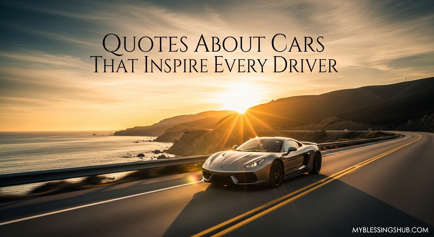 100+ Powerful Quotes About Cars That Inspire Every Driver